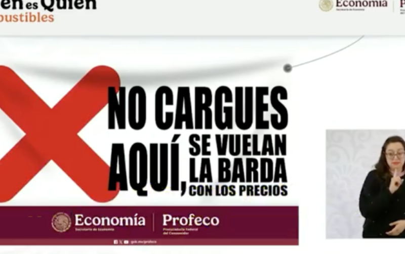 Estrategia de PROFECO reduce precios de gasolina